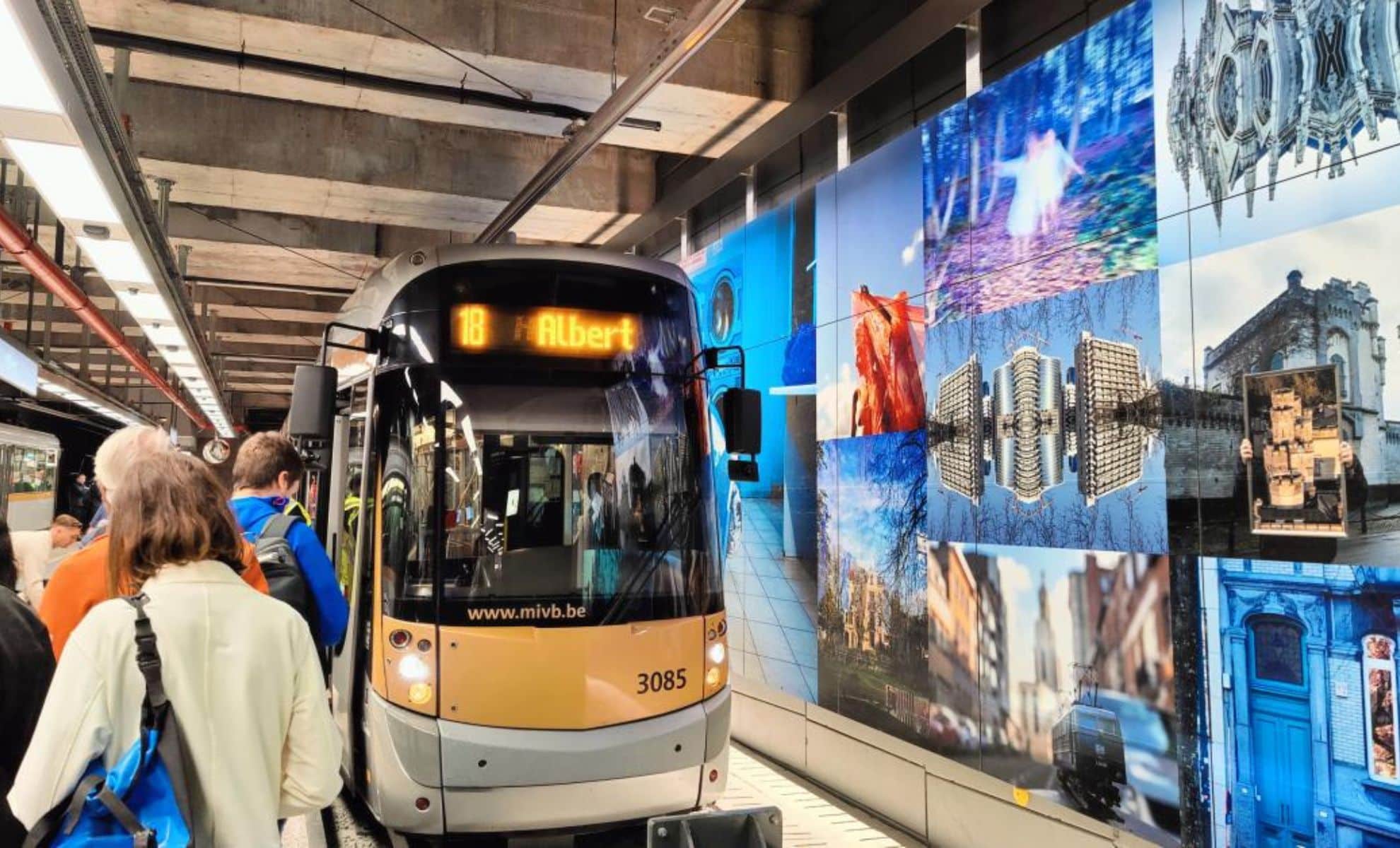 Le nouveau tram 10 de la Stib mis en service à Bruxelles, ce qui change ...