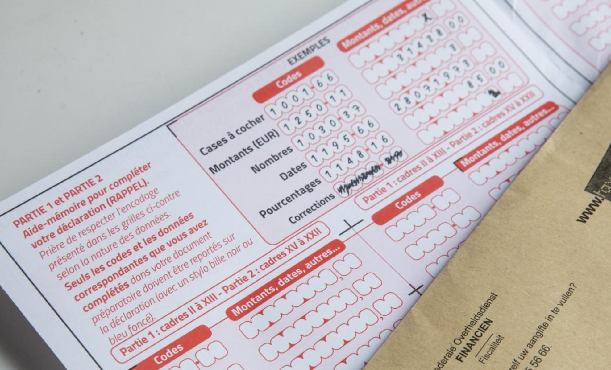 Des milliers de Belges ne recevront pas leur déclaration fiscale par la ...