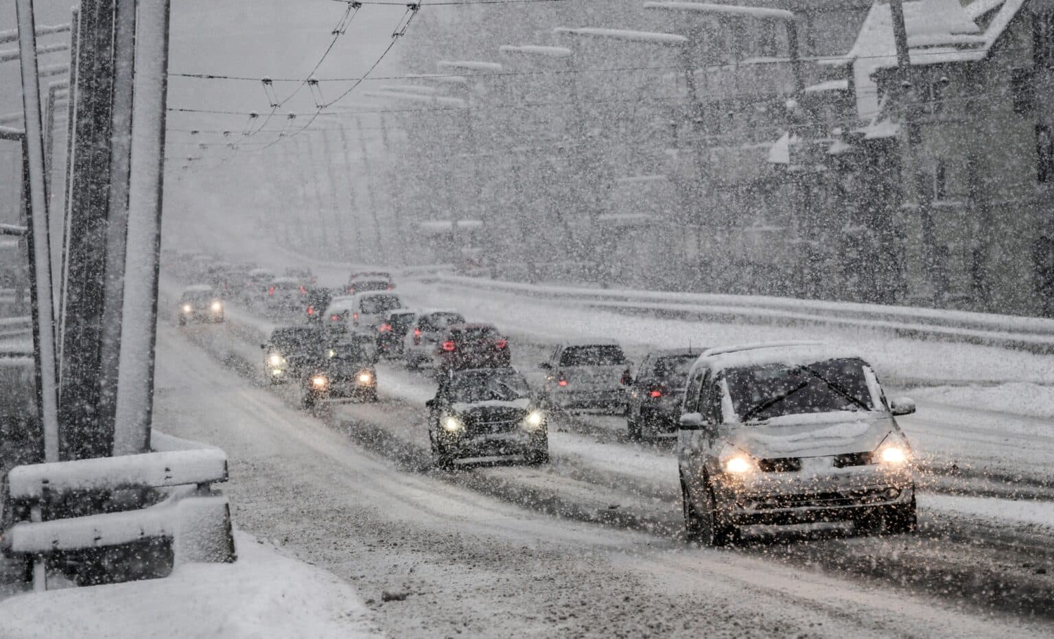 Météo Belgique : la neige et le verglas perturbent les déplacements ce ...