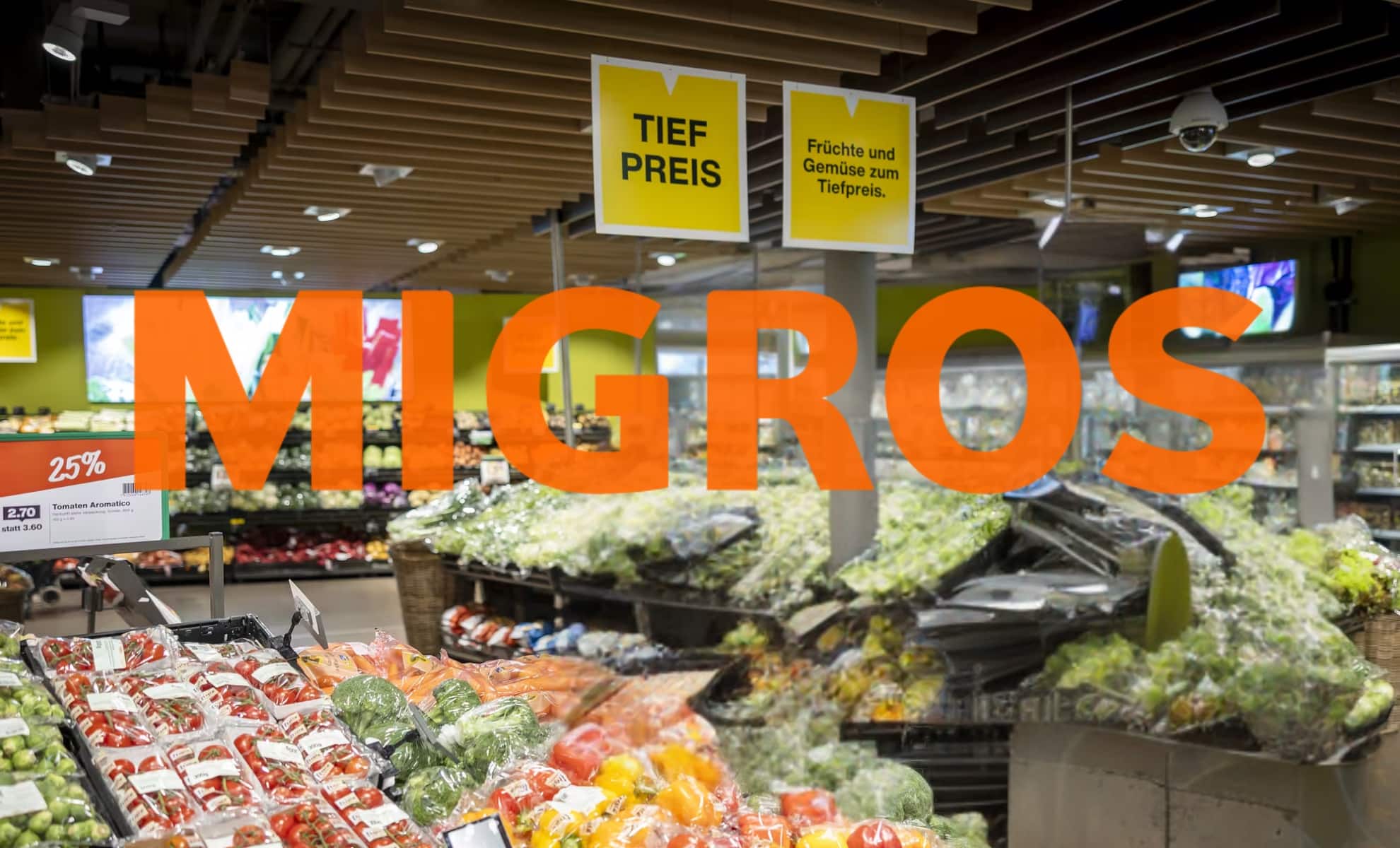 Migros inonde ses rayons de panneaux jaunes «prix bas» : une promesse ...
