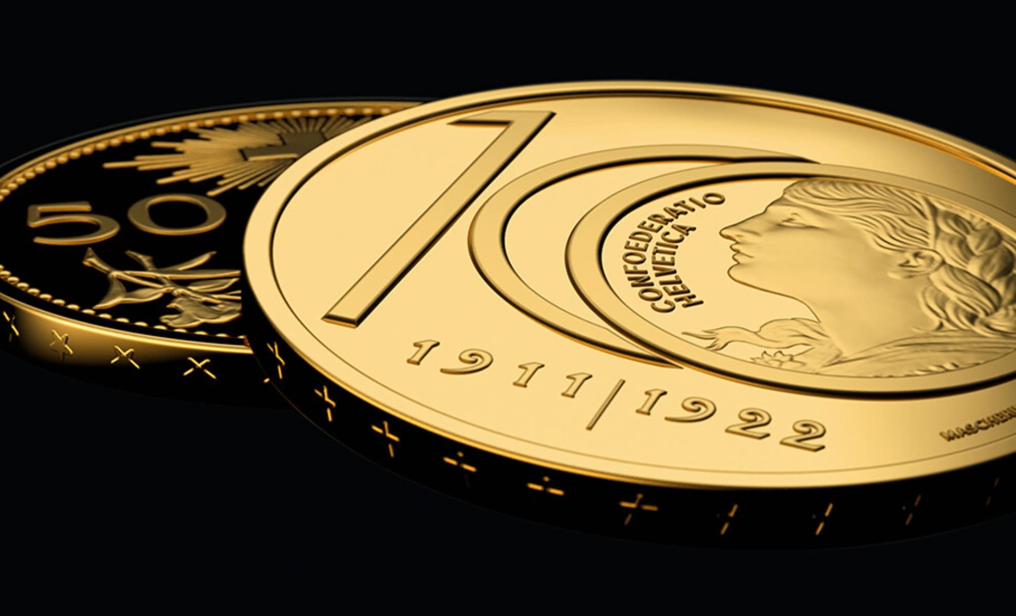 Le retour du Vreneli en or de 100 francs : une pièce au poids ...