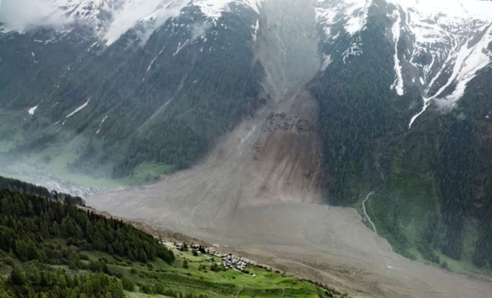 La quasi-totalité du village de Blatten a été anéantie, qu'est ce que ...