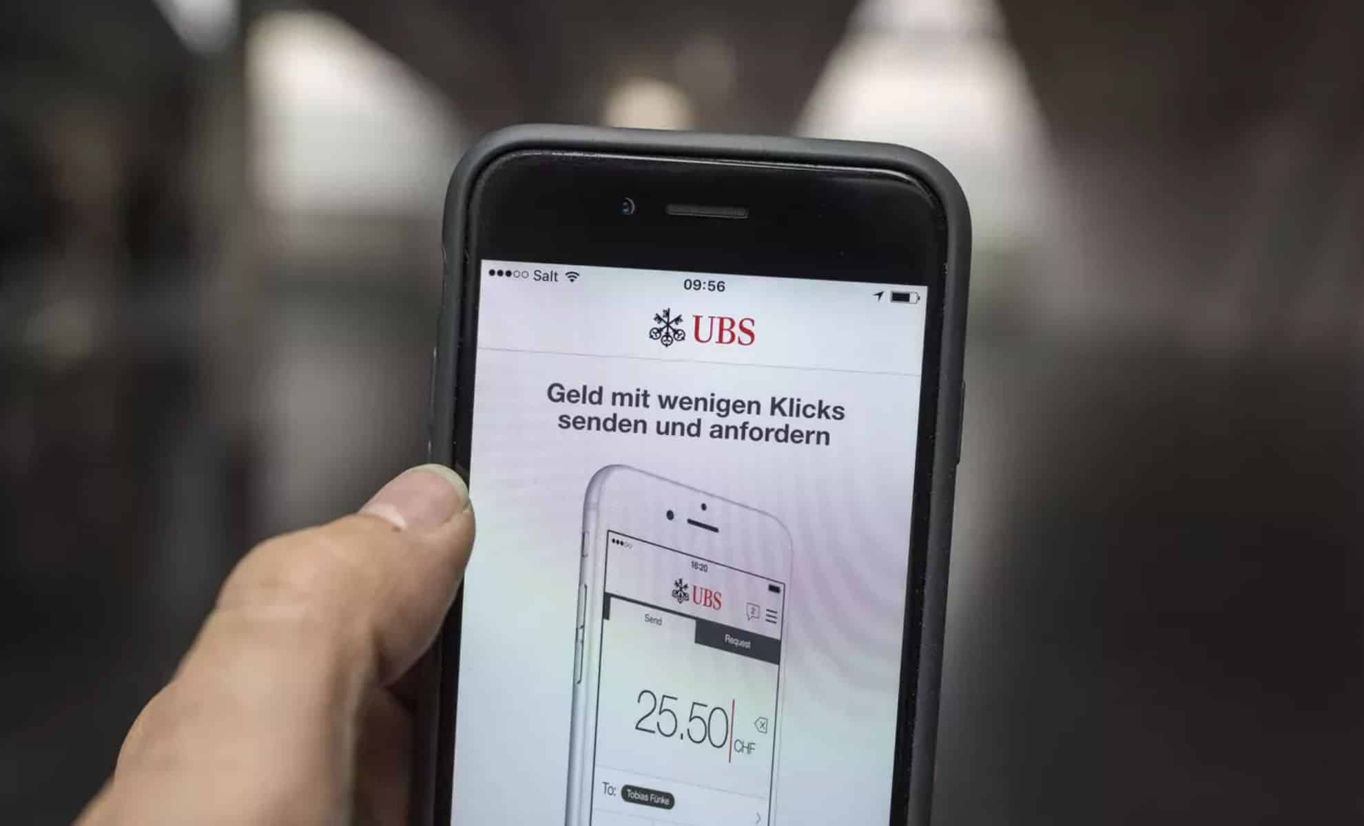 Gros bug chez UBS : des milliers d'utilisateurs abandonnés par l’e ...