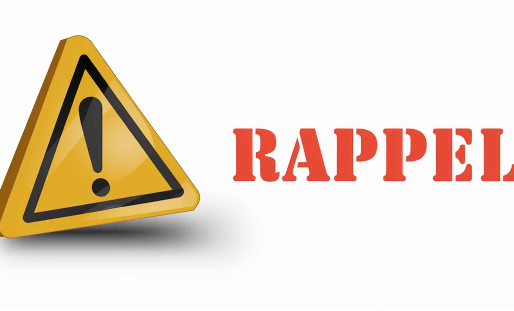 Rappel Conso : attention, un produit du quotidien rappelé pour risque d ...